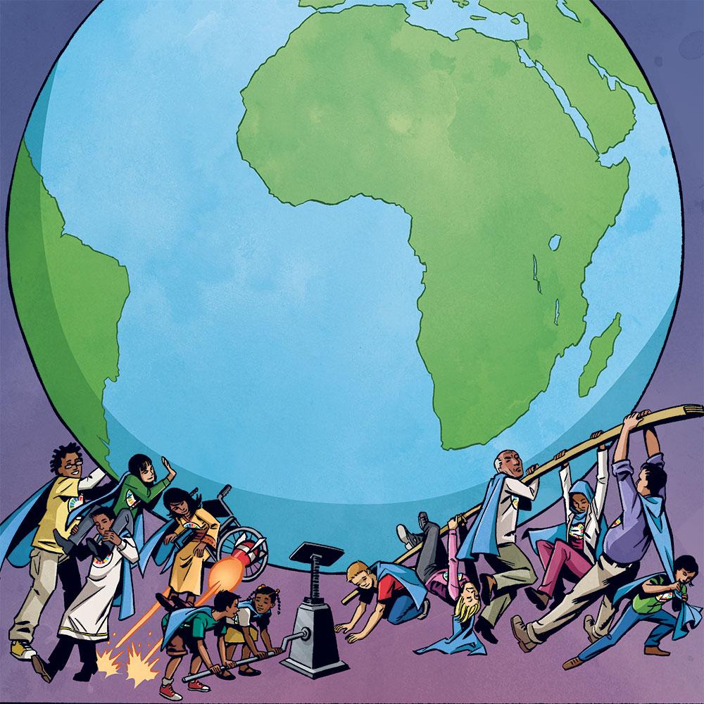 The Superheroes Behind the U.N. Global Goals | The Takeaway | WNYC Studios