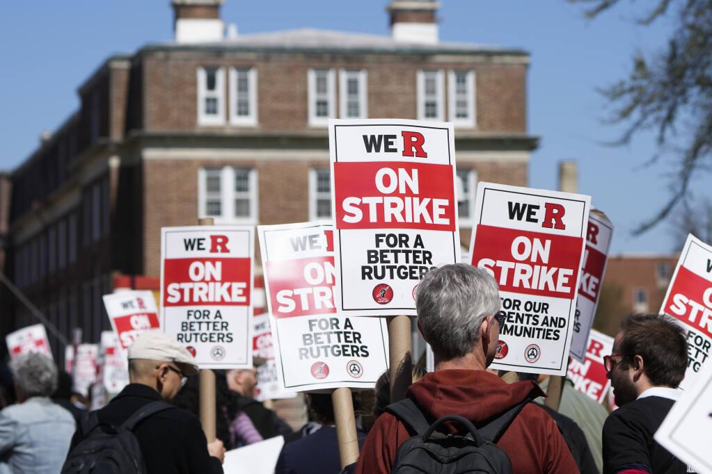Rutgers University Faculty are on Strike | The Takeaway | WNYC Studios