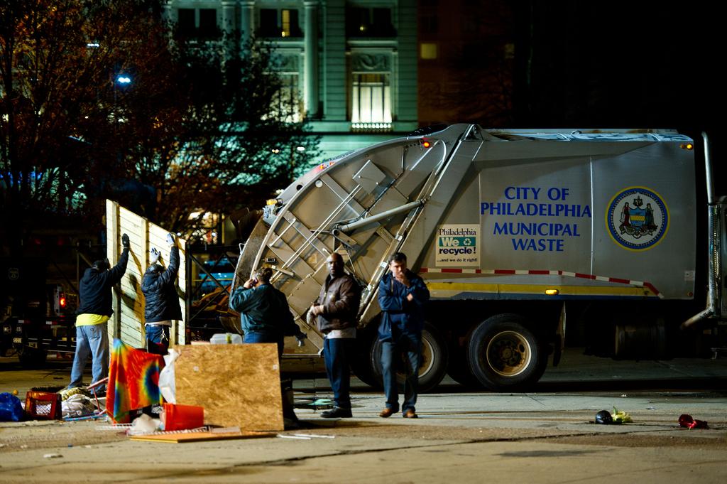 Occupy Philadelphia Protesters Evicted From Encampment | The Takeaway ...
