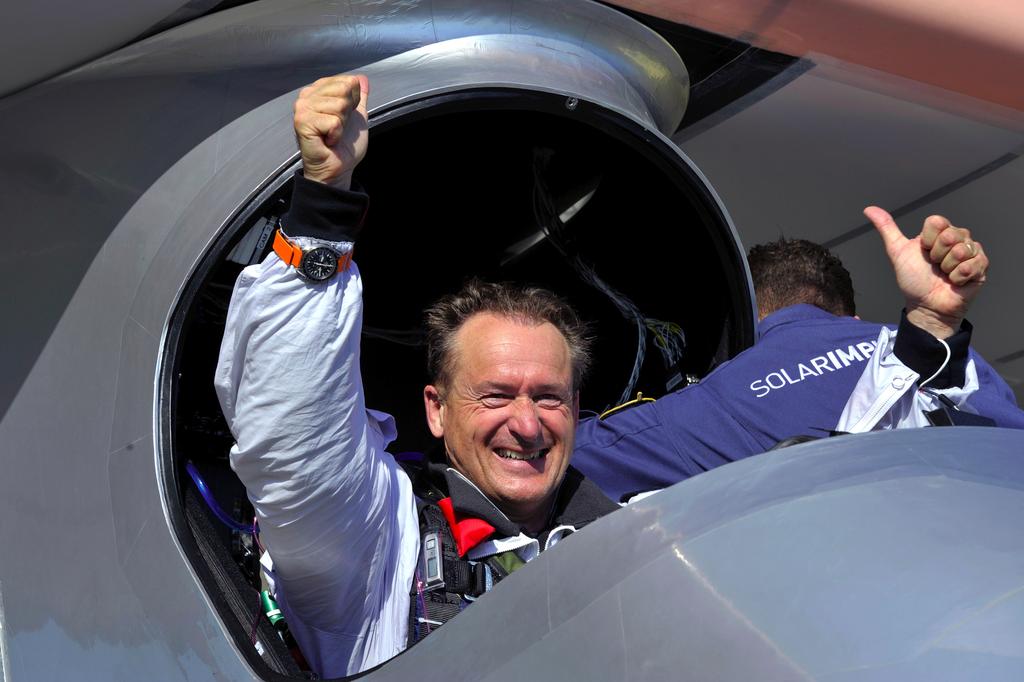 Swiss Pilot Lands Solar-Powered Plane | WQXR News | WQXR