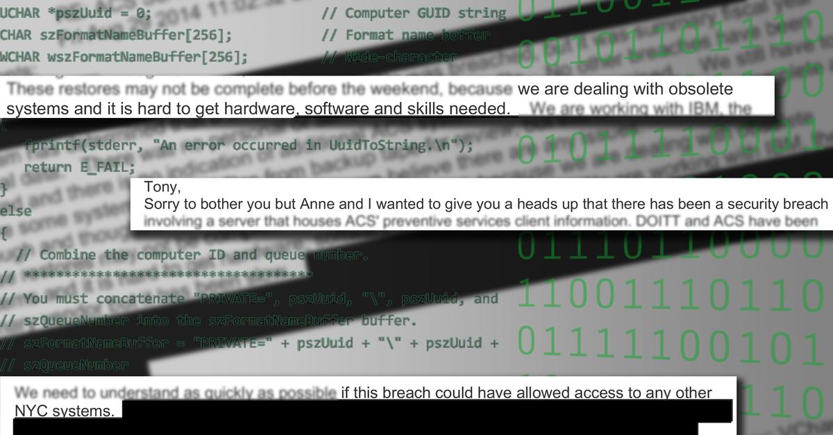 Hack Attacks on City Computers - WNYC