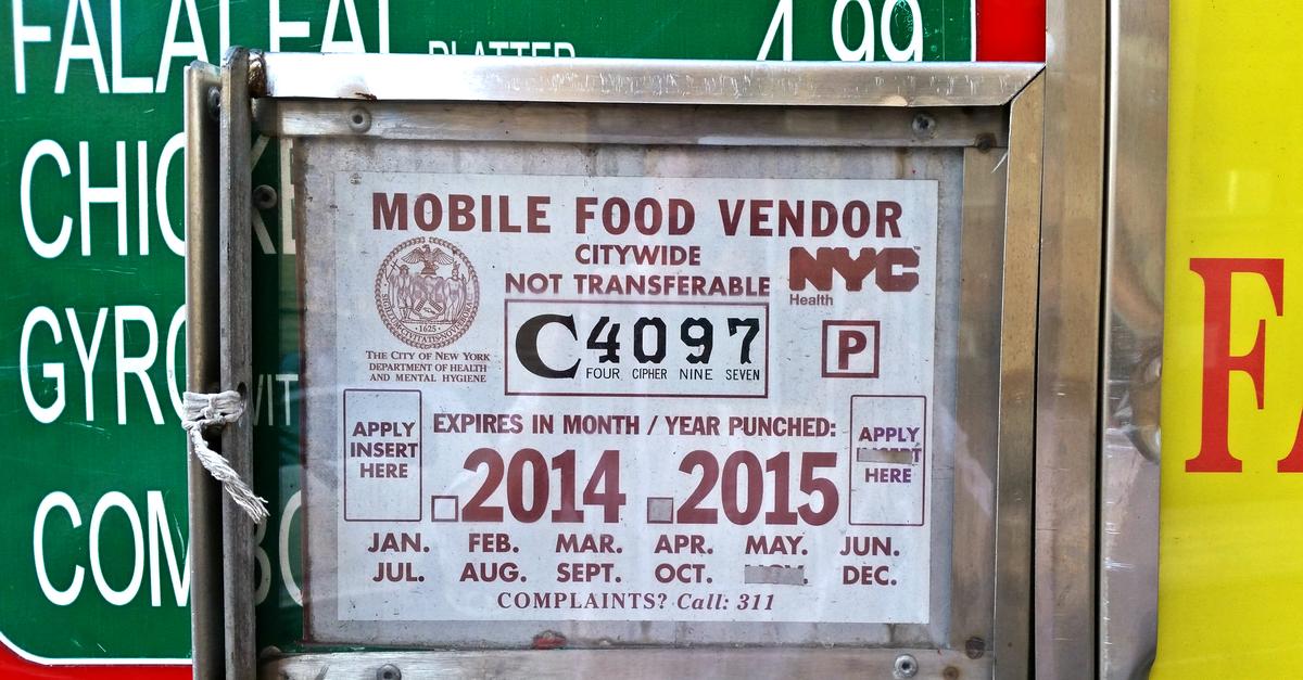 Mobile Food Truck Permit