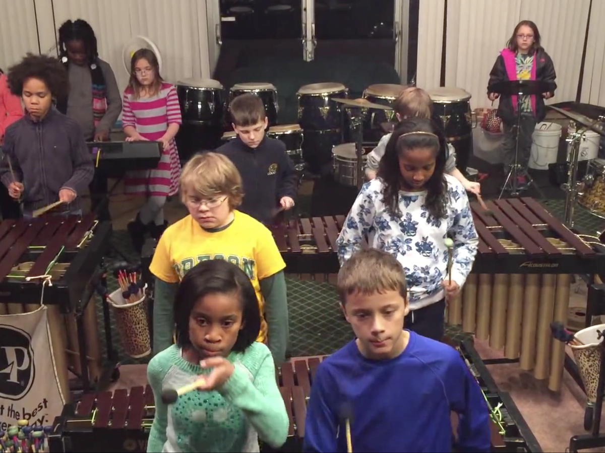 Watch Middle School Kids Play A Led Zeppelin Medley ... On Xylophones ...