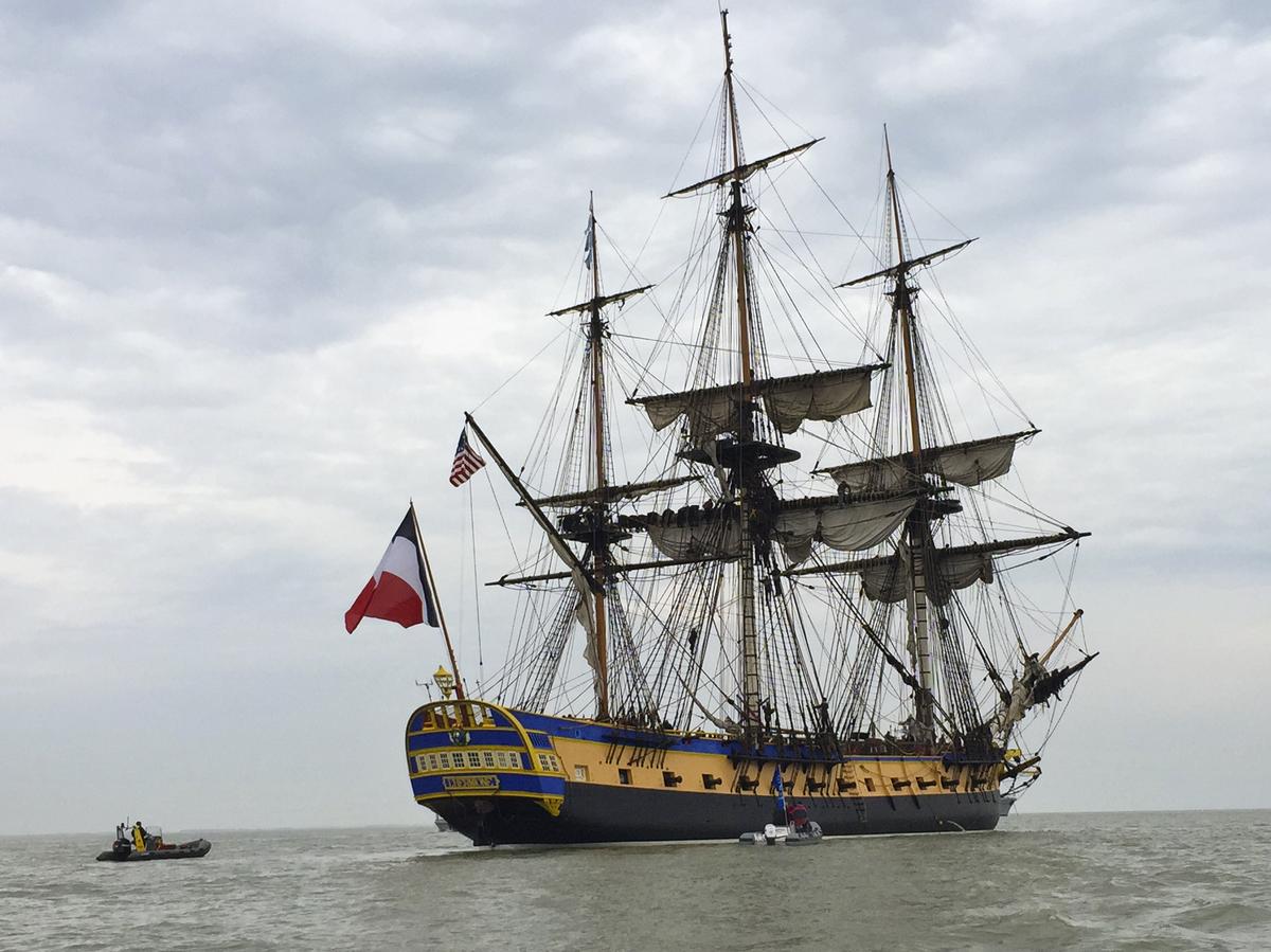 Replica Of Lafayette's Ship Re-Creates Historic Voyage To America | All ...