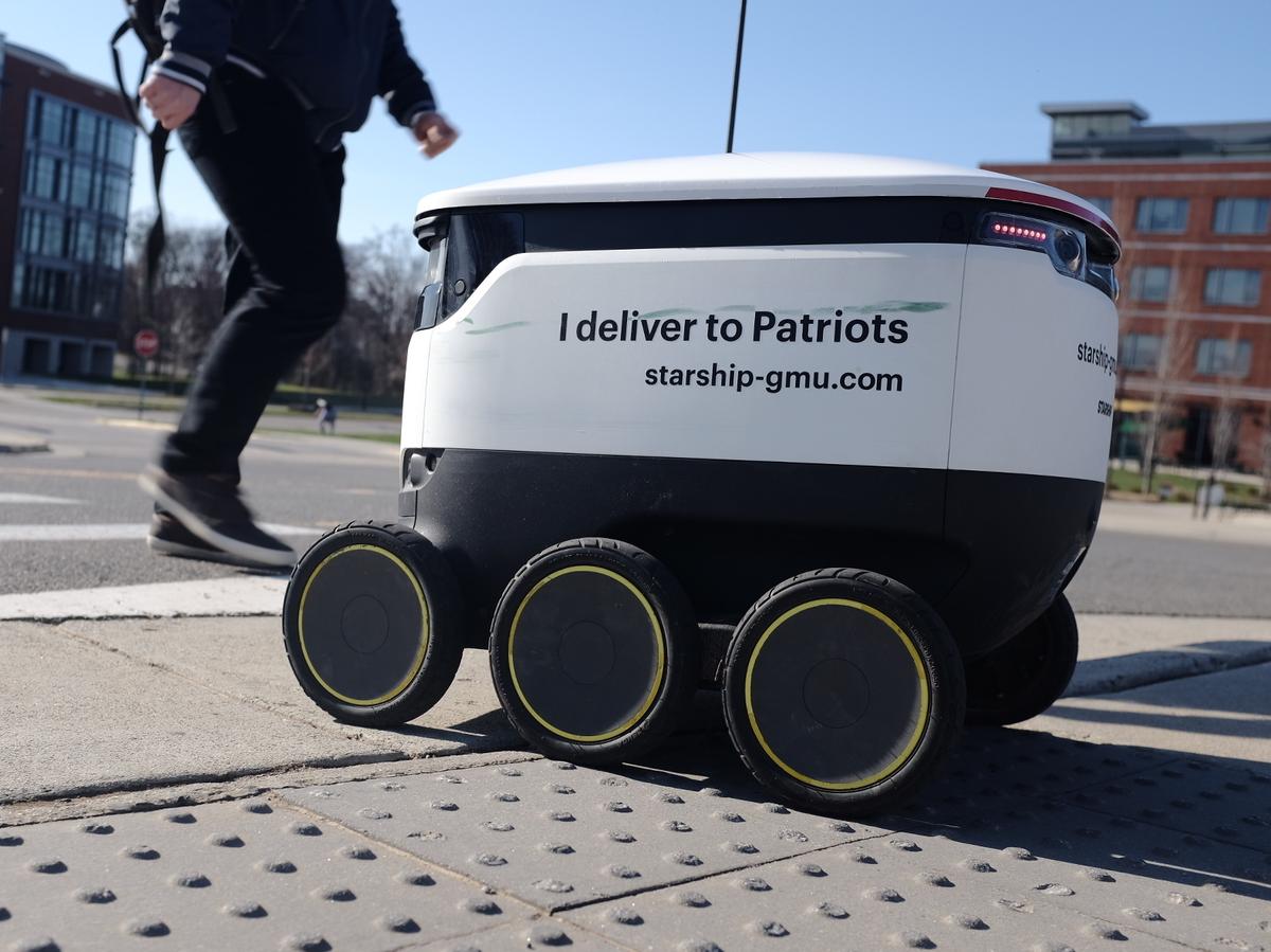 The Robots Are Here: At George Mason University, They Deliver Food To ...