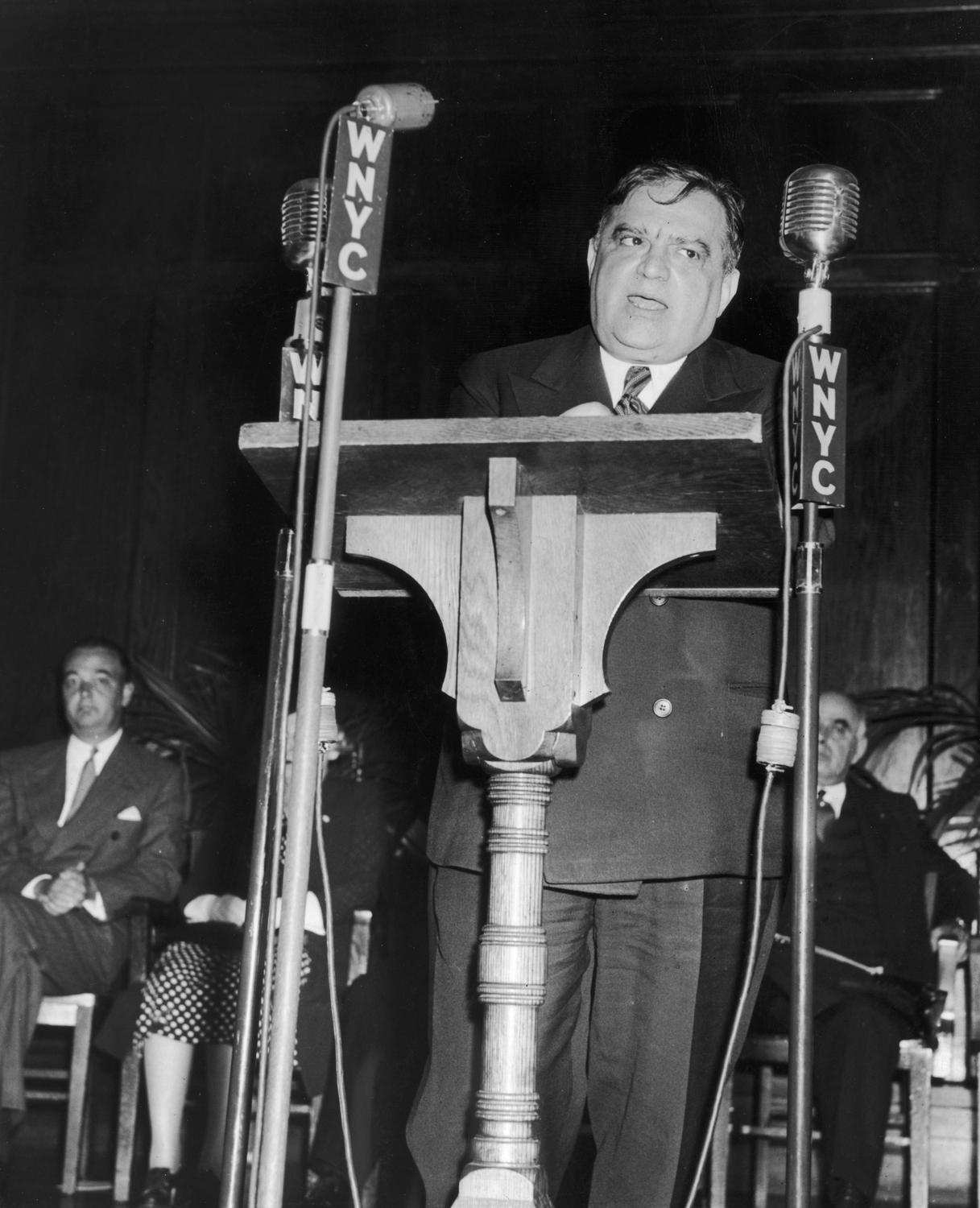 Mayor La Guardia addresses disturbances in Harlem | WNYC | New York ...