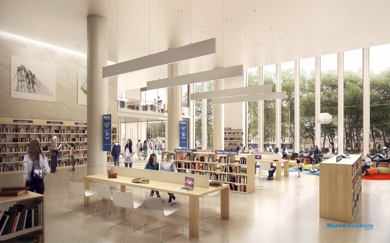 Redevelopment Plan for Brooklyn Heights Library Moves Forward | WNYC ...