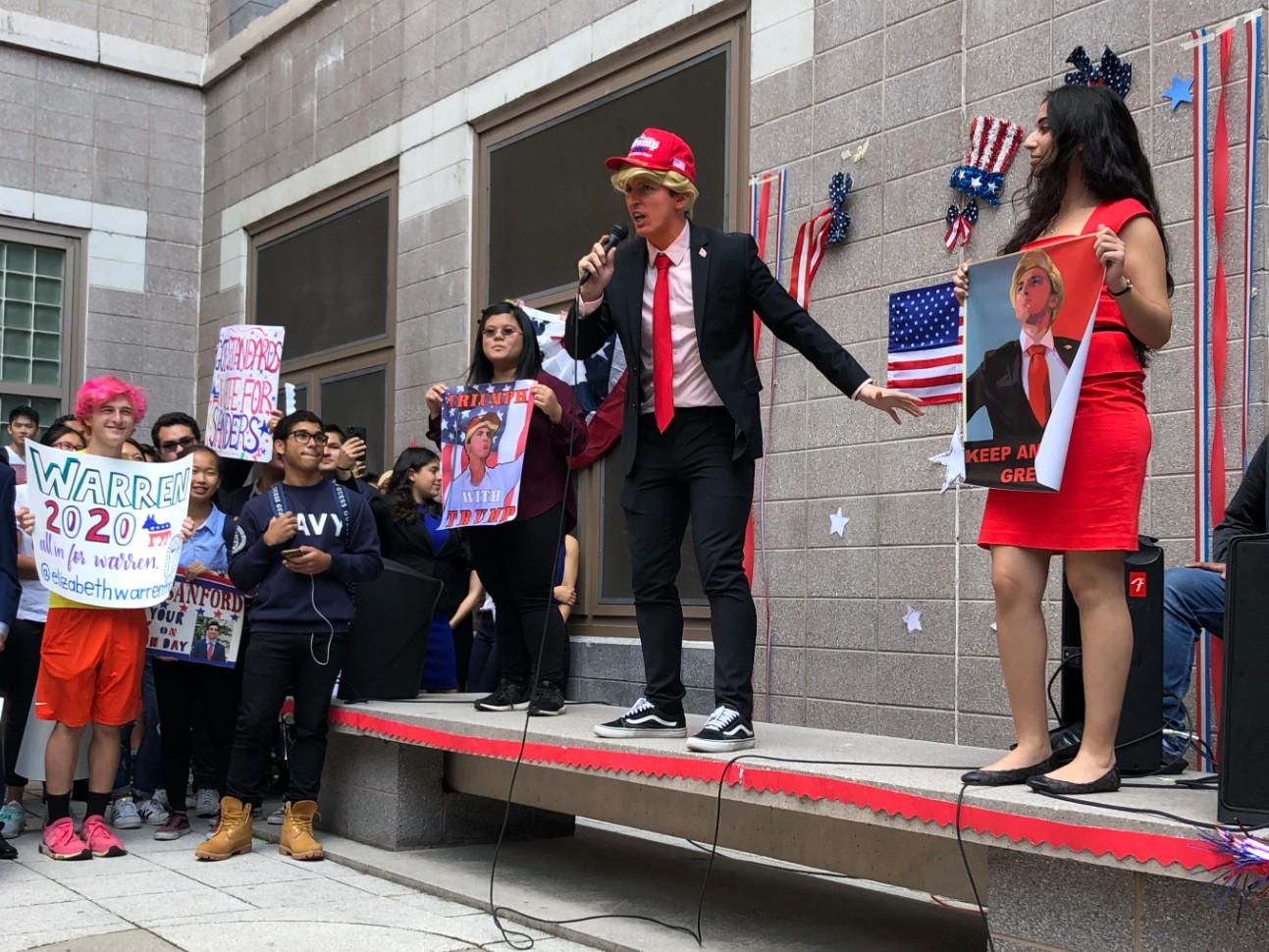 A Teen-age Trump Tries to Win His High School’s Election | The New ...