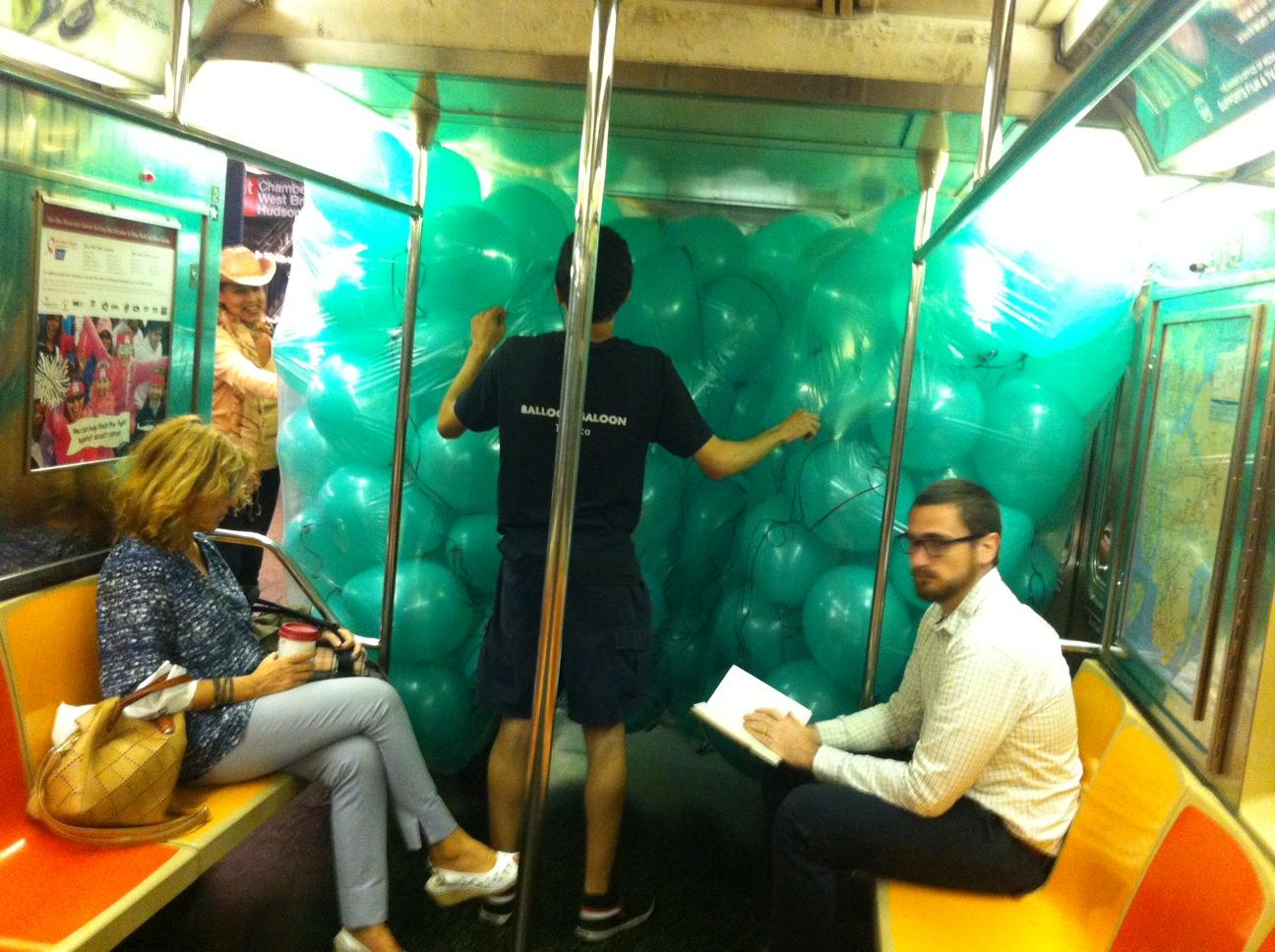 This May Be the Largest Item Ever Carried On a NYC Subway | WNYC | New ...