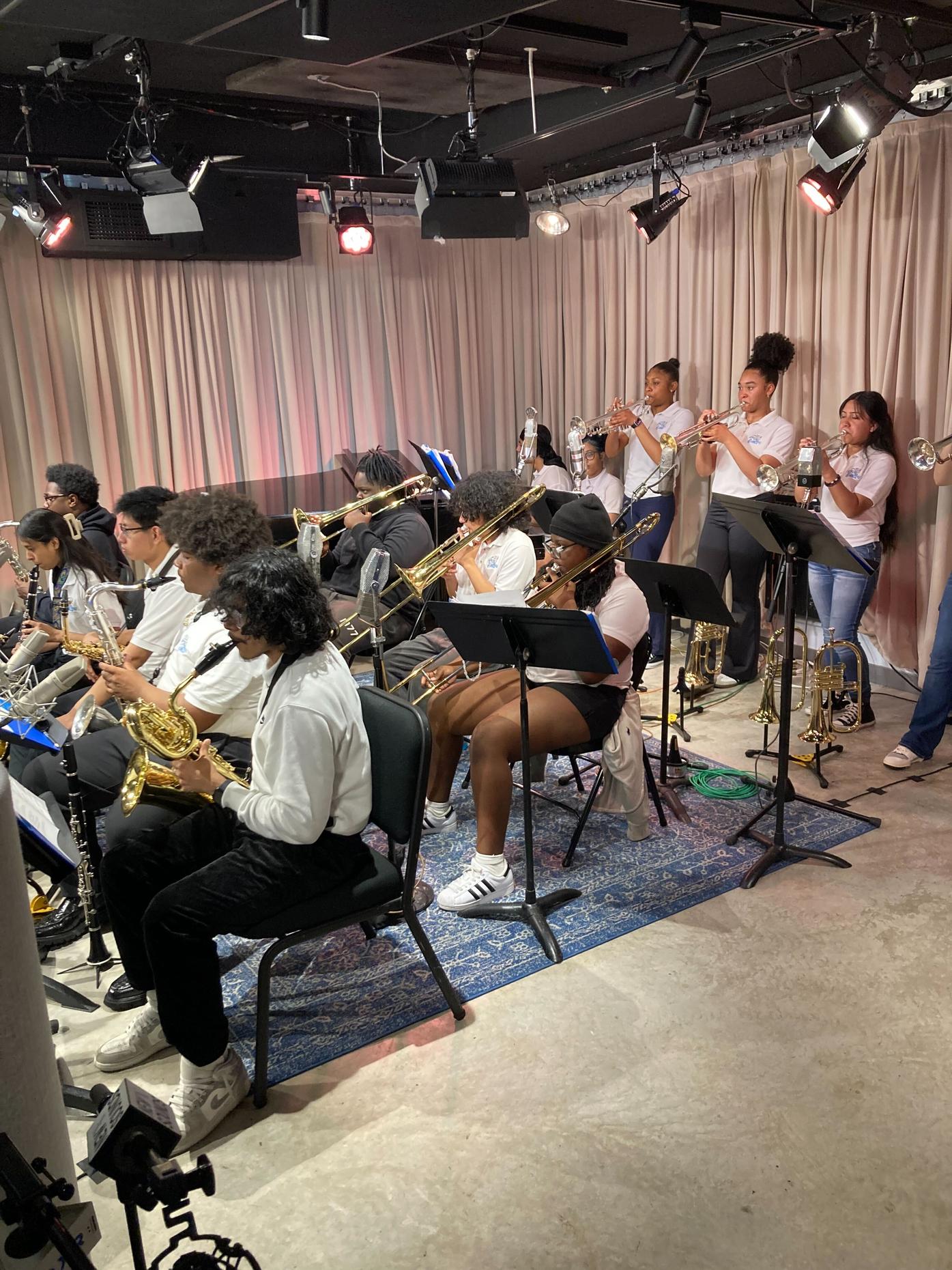 The Celia Cruz Bronx High School of Music Big Band Performs Live | All ...