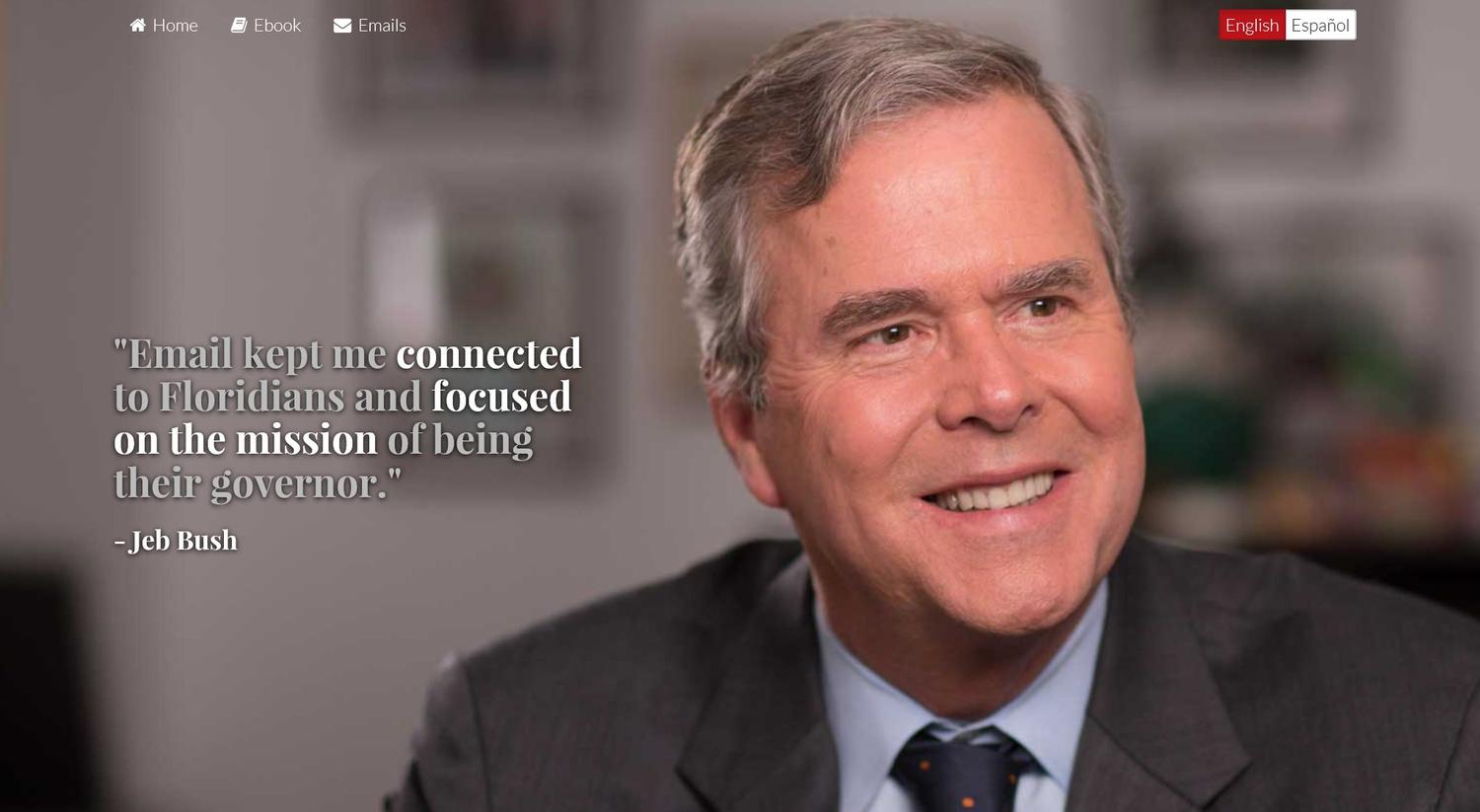 Jeb Bush Published Every Email He Received as Governor | On the Media ...