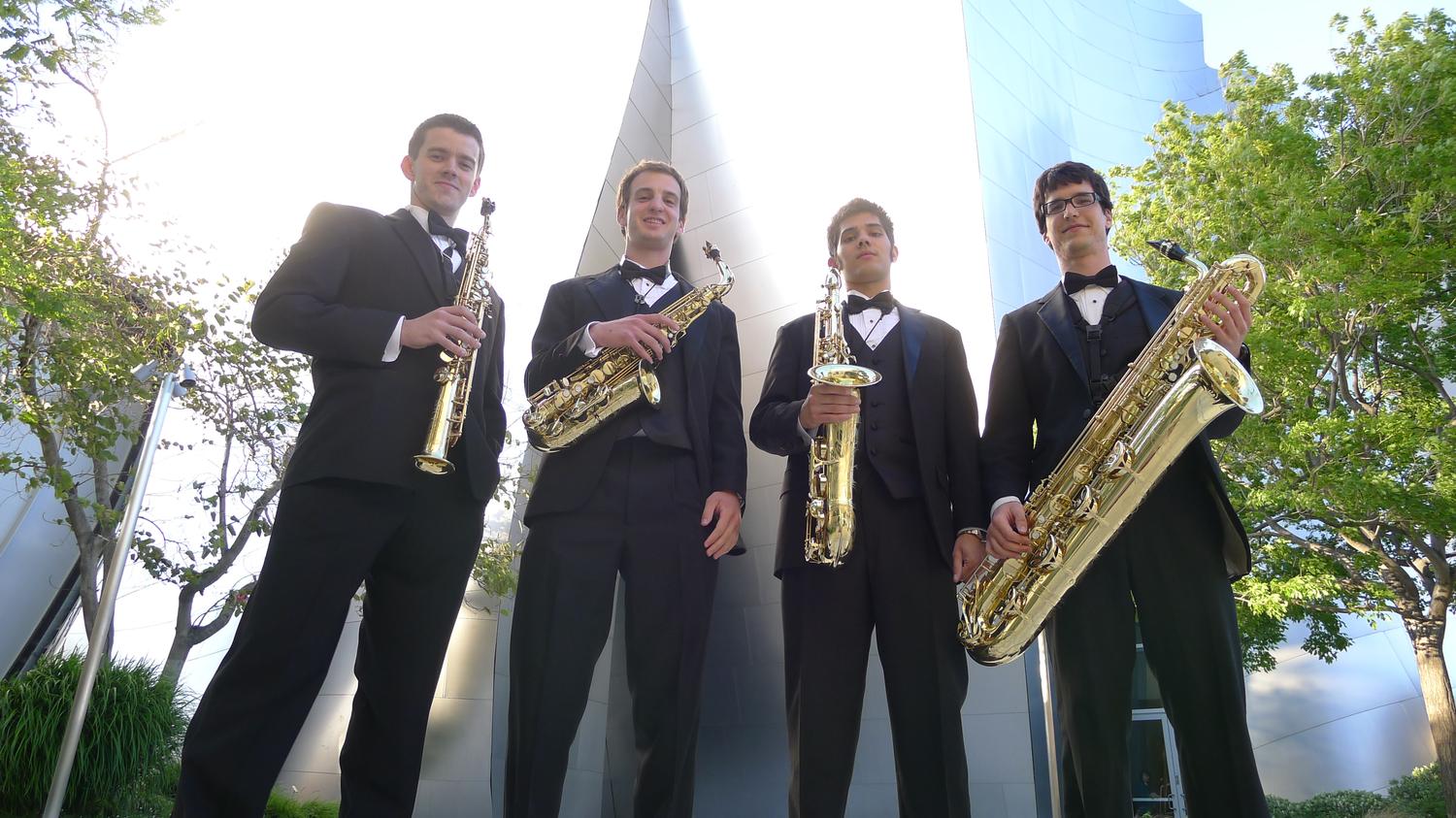 In Studio with The Donald Sinta Saxophone Quartet | Young Artists ...