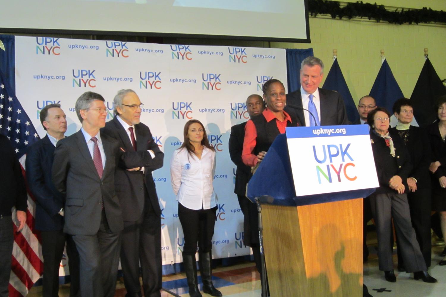 De Blasio Launches Formal Campaign For Pre K Wnyc New York Public