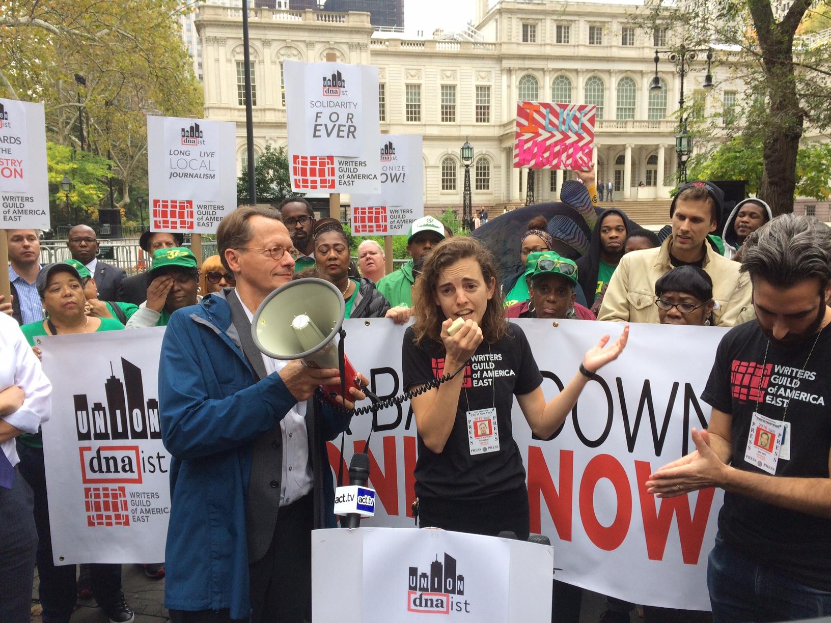 'Union Busting Is Disgusting': Labor Movement Hopes Shutdown of News ...