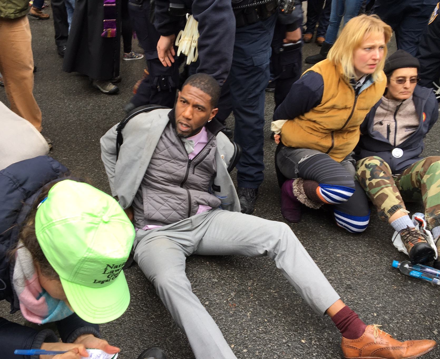 Arrests and Protests Follow Detention of an Immigrant Activist | WNYC ...