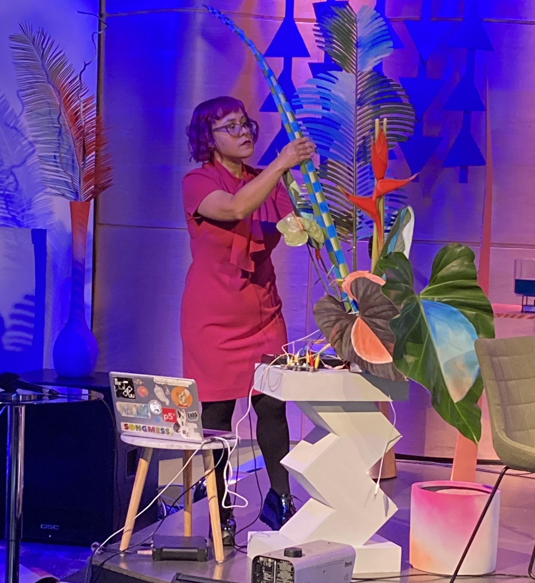 Angélica Negrón Performs on Plant Art, Live at The Greene Space ...