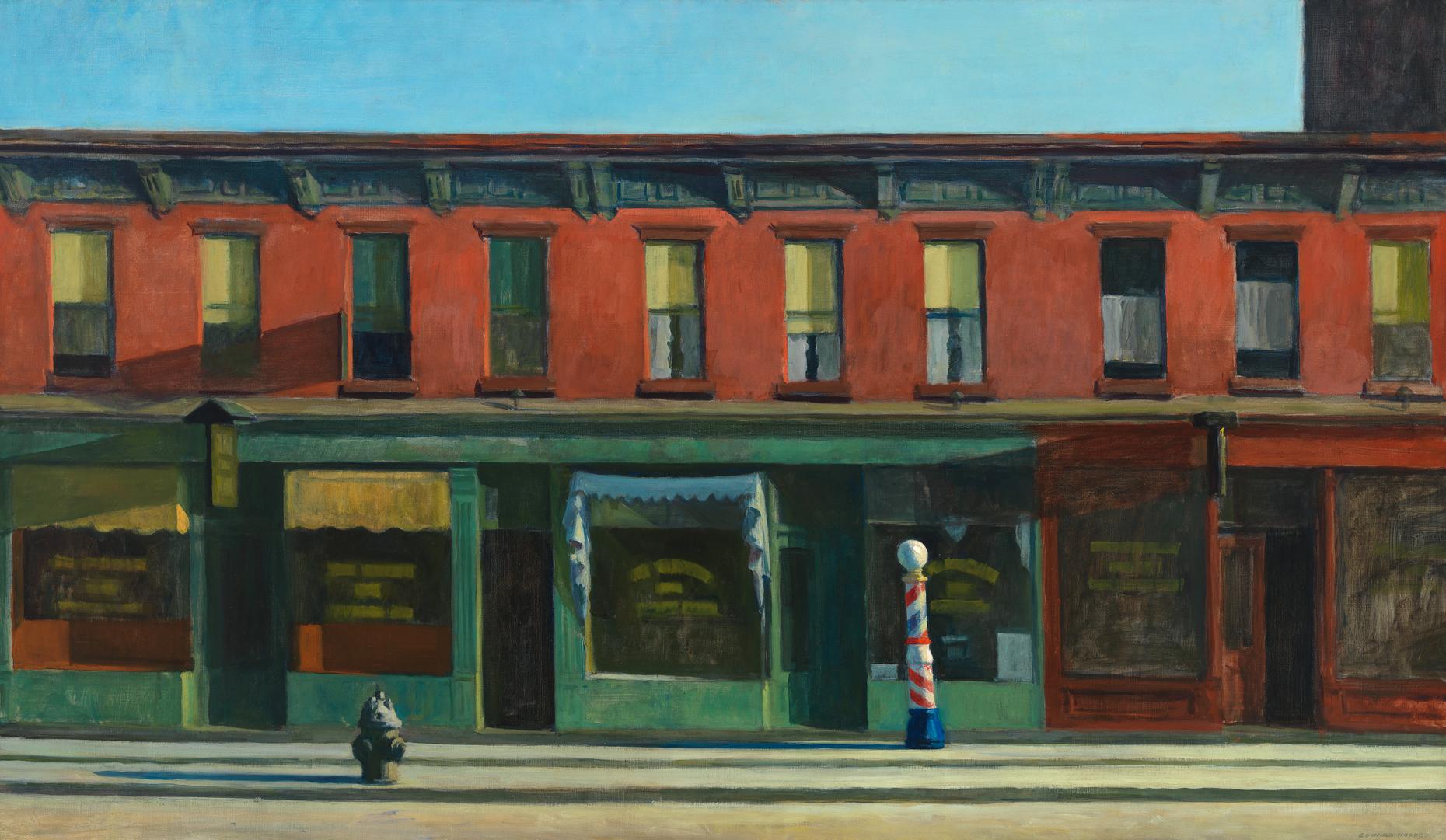 A new interactive map of Hopper paintings reveals a century of ...