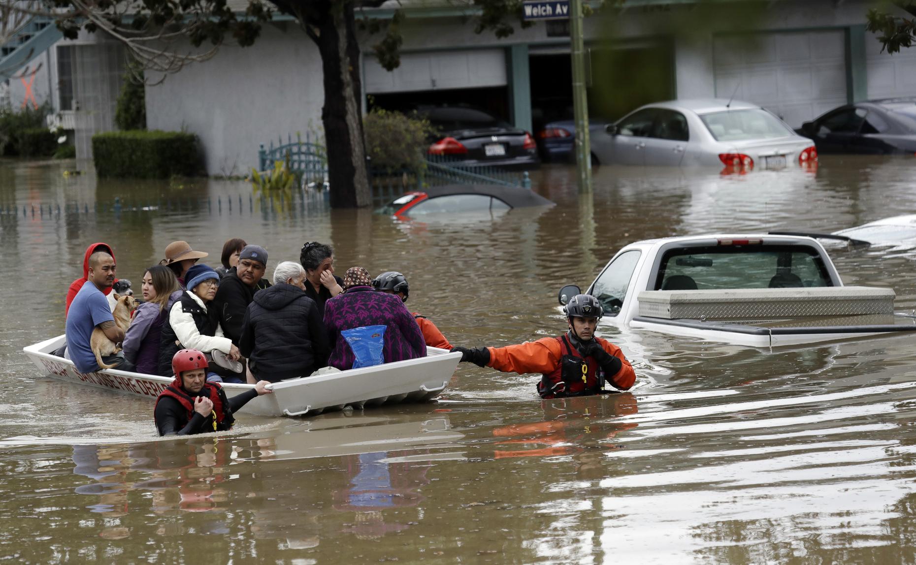 Thousands Evacuated in San Jose's 100 Year Flood | The Takeaway | WNYC ...