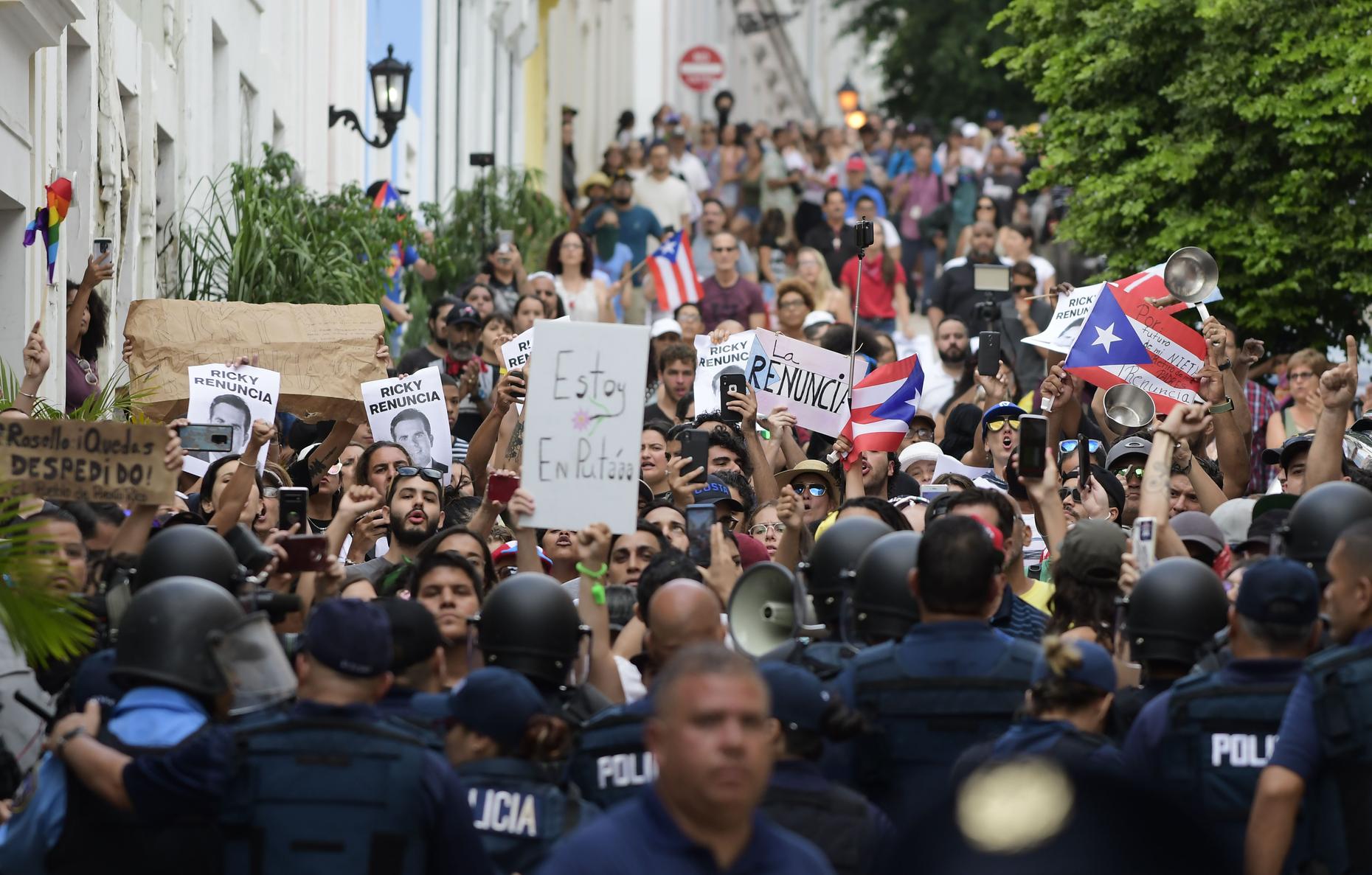 Puerto Ricans in Protest | The Brian Lehrer Show | WNYC Studios