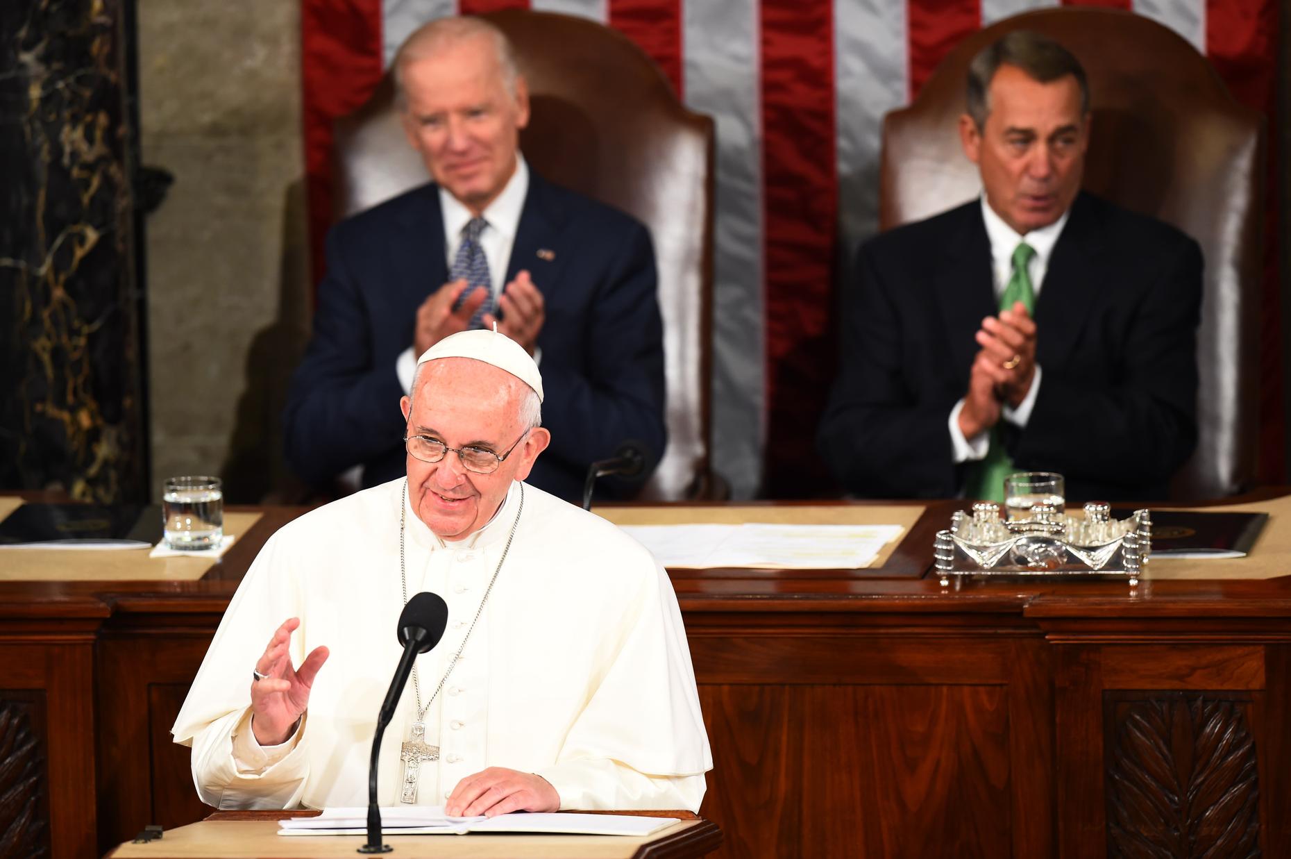 Pope Addresses U.S. Congress for First Time | The Takeaway | WNYC Studios