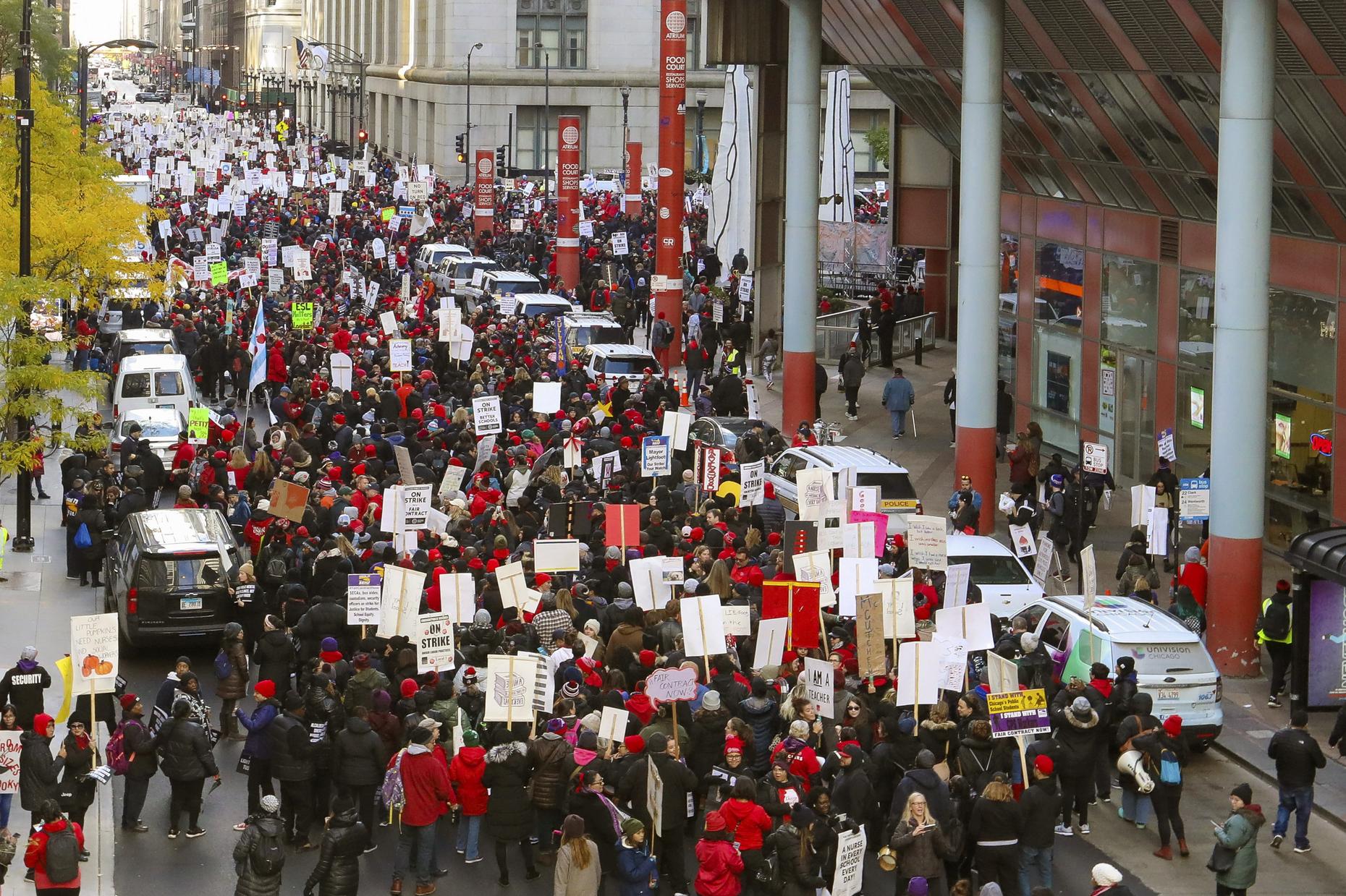 Chicago Teachers Strike Strike Enters Second Week | The Takeaway | WNYC ...
