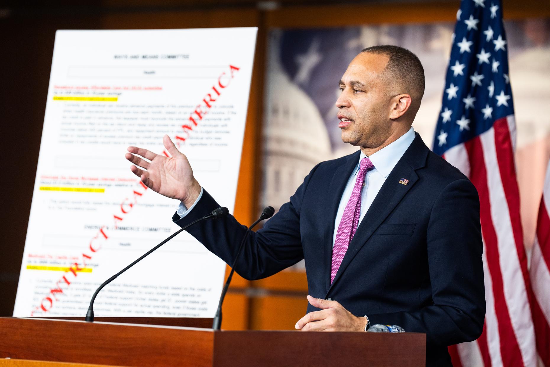 Leader Jeffries Responds to President Trump's Moves | The Brian Lehrer ...