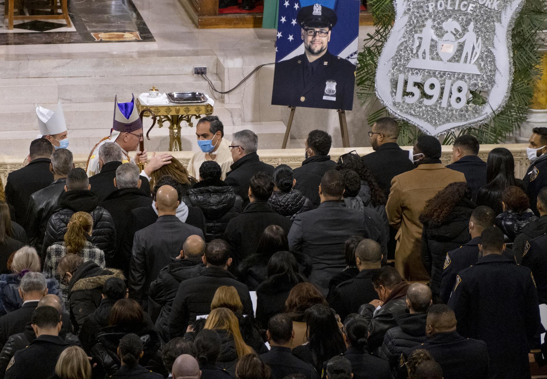 NYC Leaders Pay Tribute to Officer Wilbert Mora | The Brian Lehrer Show ...