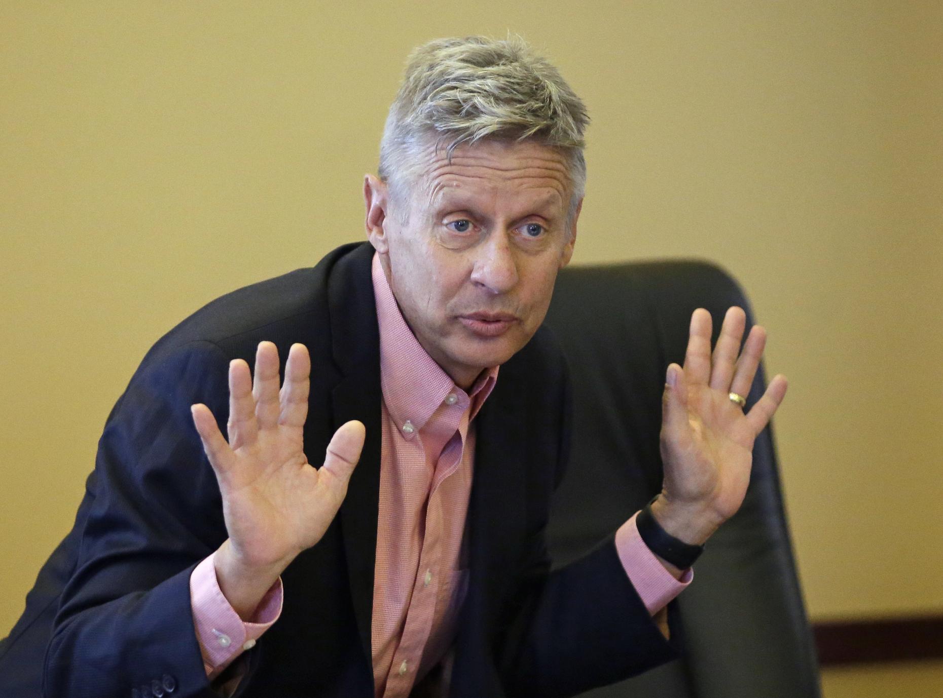Gary Johnson's Having a Moment (Again) | On the Media | WNYC Studios