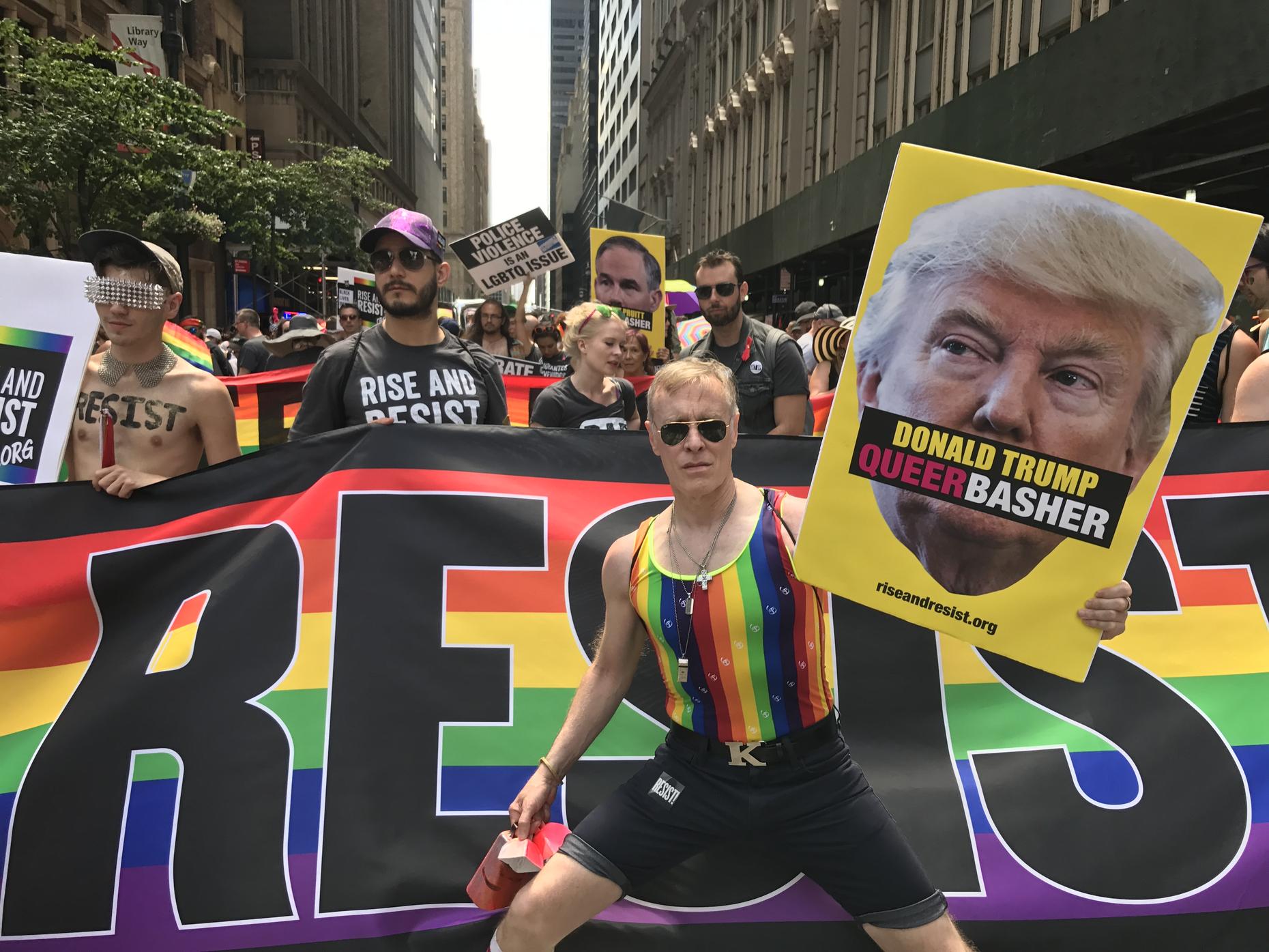 Politics, Parties and the Personal Come Together at Pride Parade | WNYC ...