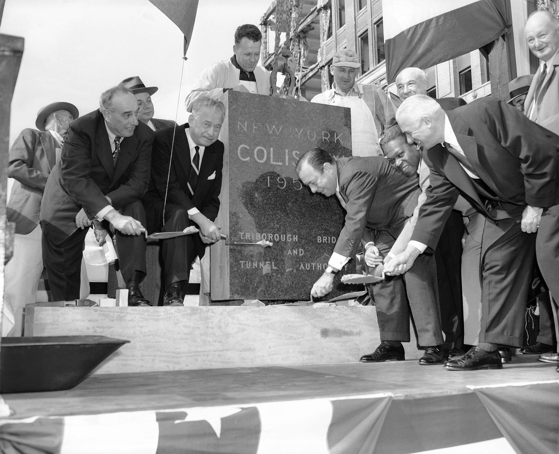New York Coliseum Groundbreaking Ceremonies | WNYC | New York Public ...