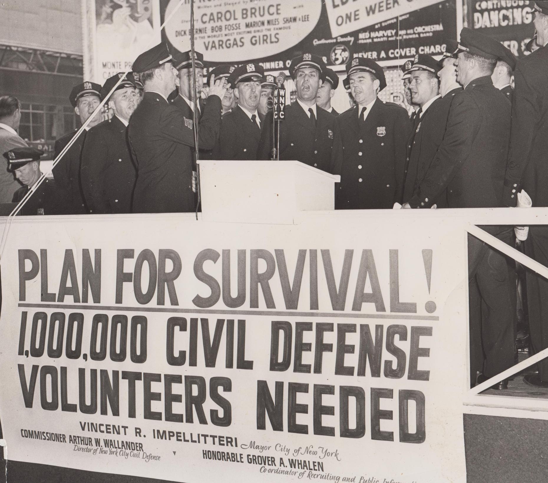 Role of the Police Department in Civil Defense | WNYC | New York Public ...