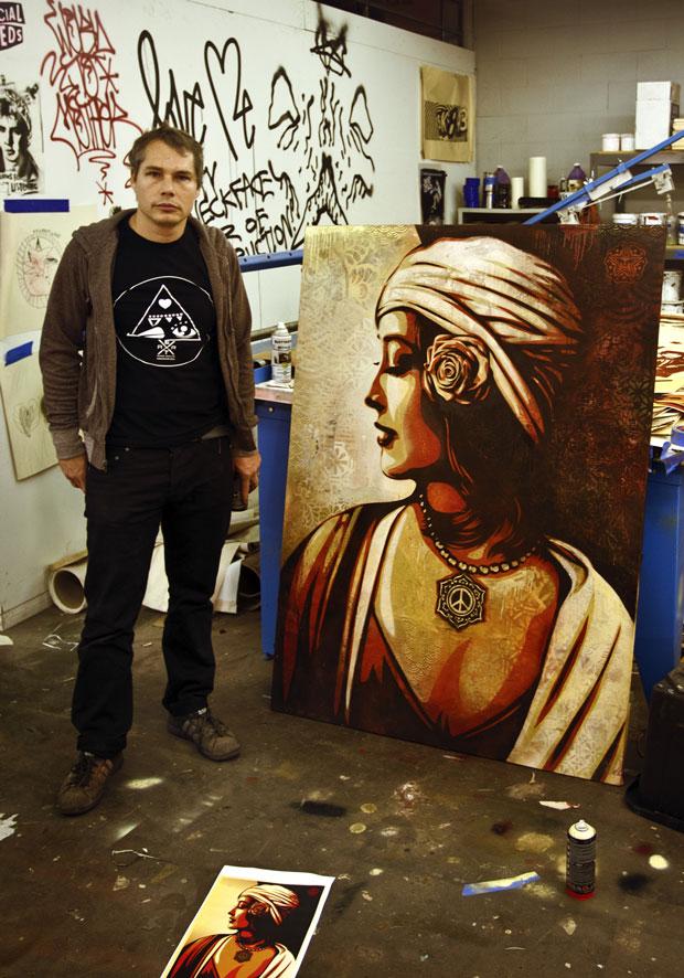 Shepard Fairey Work to Sell at Auction to Benefit the Homeless | WNYC ...