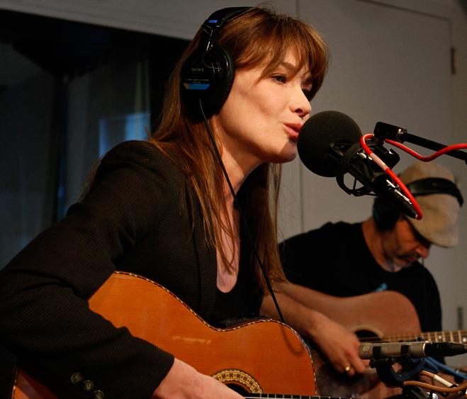 Carla Bruni: Little French Singer | Studio 360 | WNYC