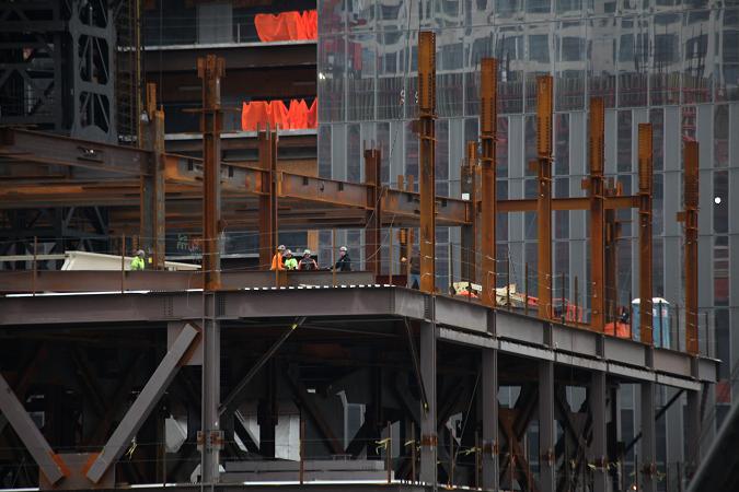 WTC Site Floods, But Officials Say Buildings Will Be Hurricane-Proof ...