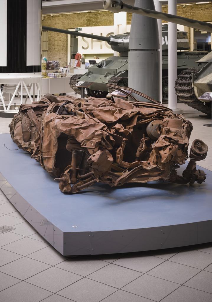 Exploded Car from Baghdad Goes on Display in London Exhibition | The ...