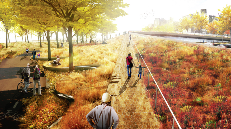 Earthen Berm Easily Installed, Durable Armoring System Protects Berm