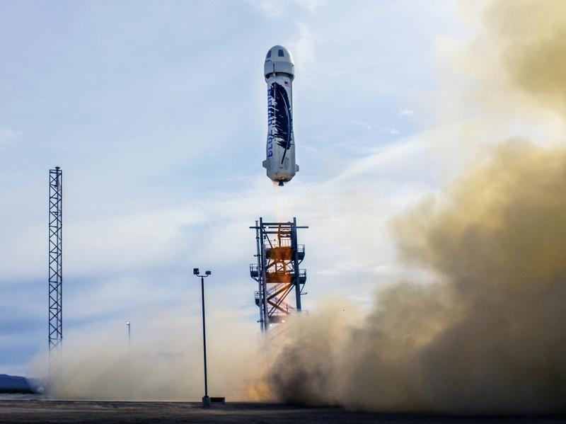 Used Rocket Is A New Breakthrough For Blue Origin's Space Plan | NPR ...
