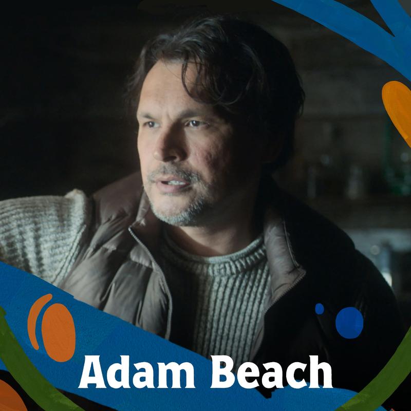 Peruca De Sinais De Fumaca De Adam Beach