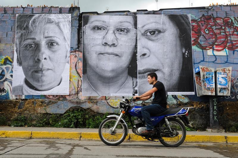 JR Inside Out: The Power of Public Street Portraits | The Brian Lehrer ...