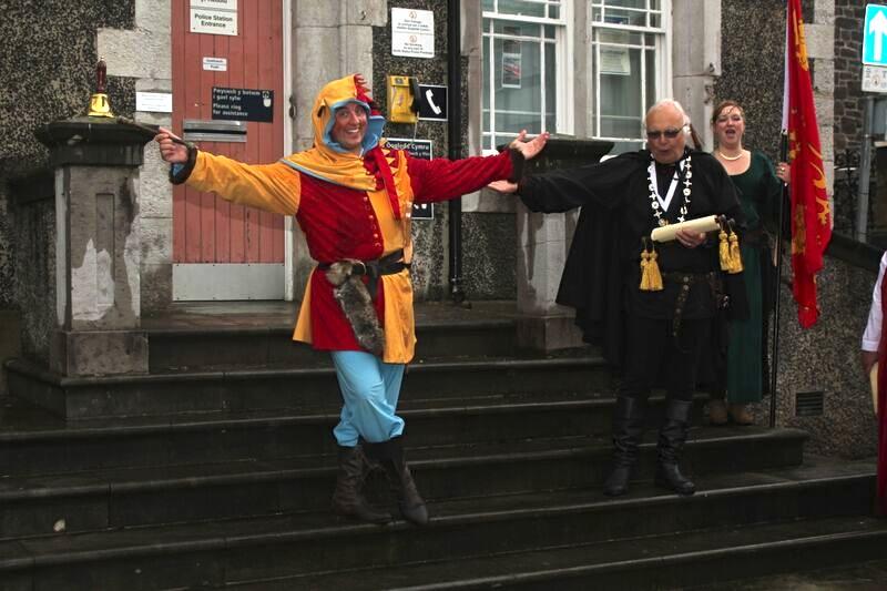 A Medieval Revival: The Jester Returns in a Small Town in Wales | The ...