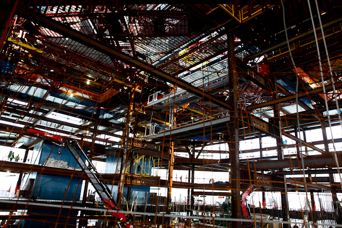 WNYC World Trade Center Construction - WTC Inside