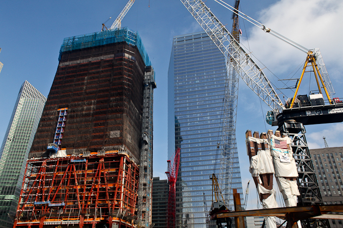 WNYC World Trade Center Construction - WTC Outside