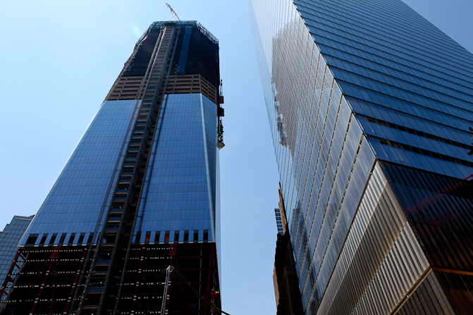 WNYC World Trade Center Construction - WTC Outside