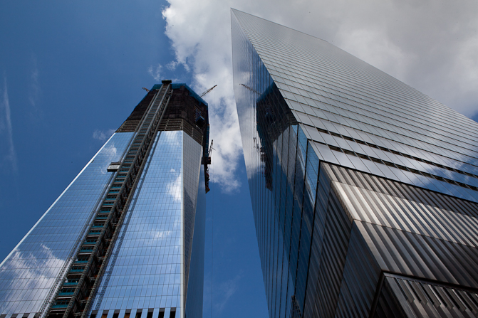 WNYC World Trade Center Construction - WTC Outside